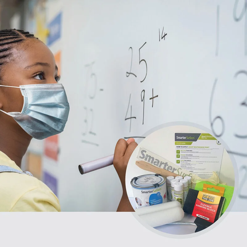 Antimicrobial Whiteboard Paint | Kills Bacteria | EU Certified